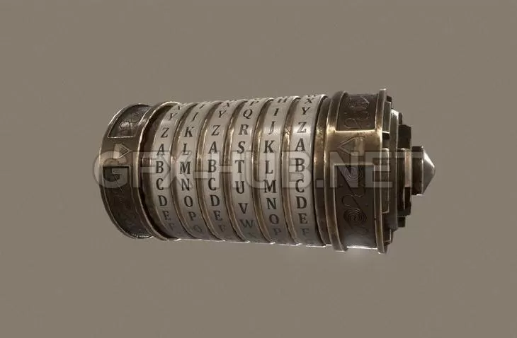 PBR Game 3D Model - Cryptex - 3DSKY Decor Helper