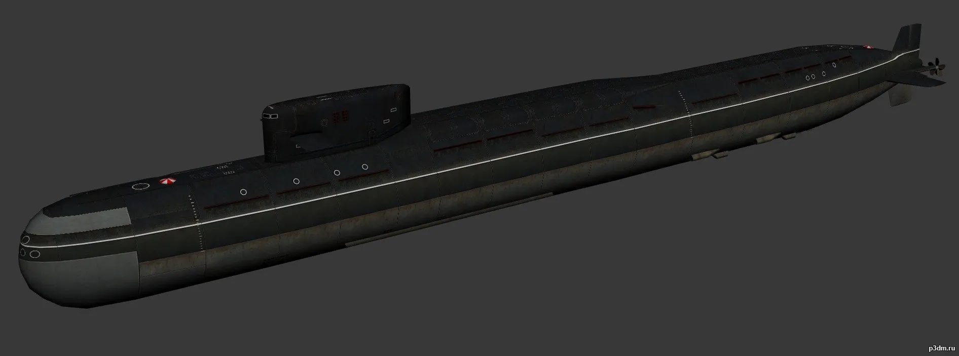 ships 3d models - Yankee-class submarine - yankee - 3DSKY Decor Helper